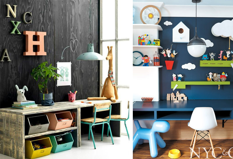 Creative Studycorners in Kidsrooms - Kids Interiors