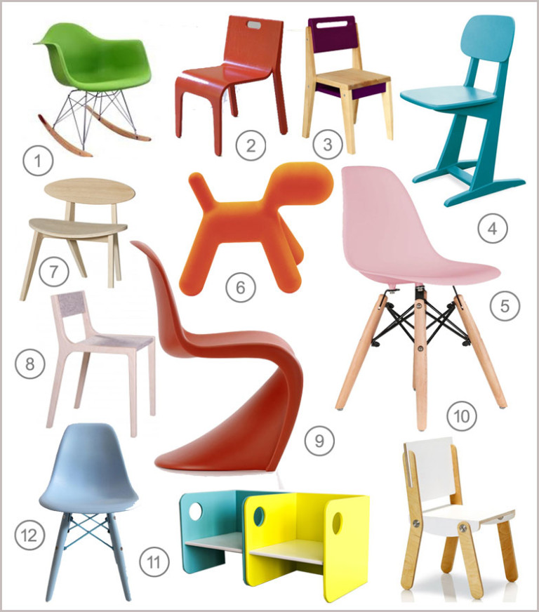 Design kids chairs on Kids Interiors