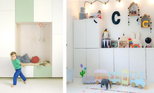 Stylish Ways to Hide Toys - by Kids Interiors