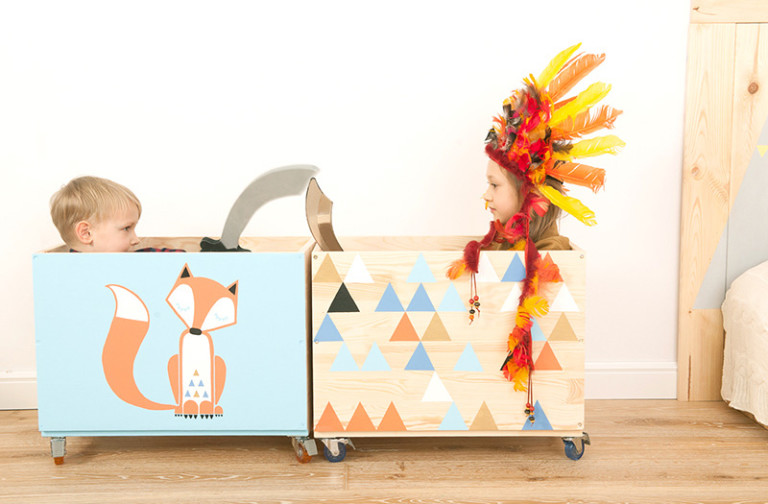 Stylish Ways to Hide Toys - by Kids Interiors