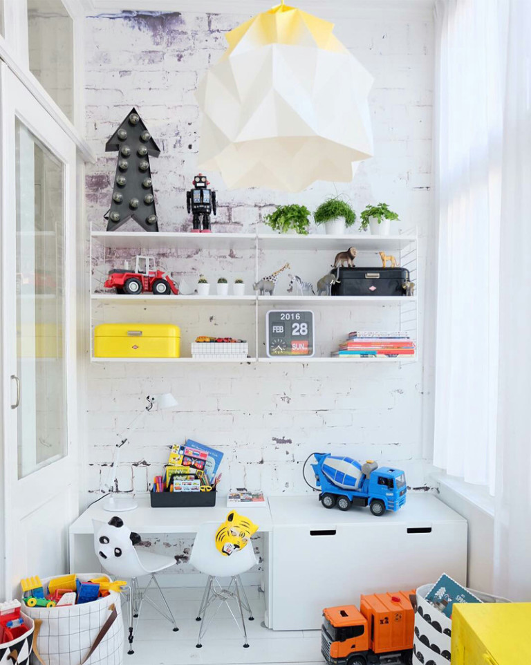Lighting and Lamp ideas for Kids' Rooms - by Kids Interiors