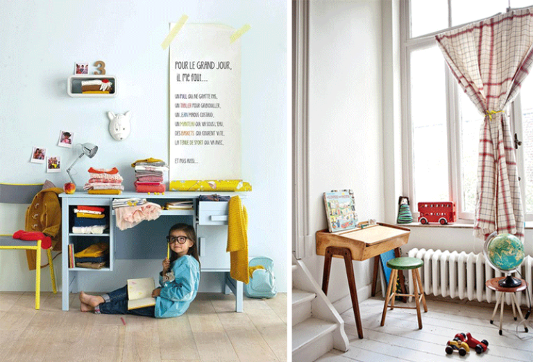 The Study Area in a Kid's Room - by Kids Interiors