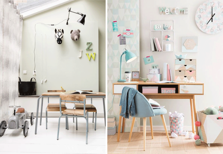 The Study Area in a Kid's Room - by Kids Interiors