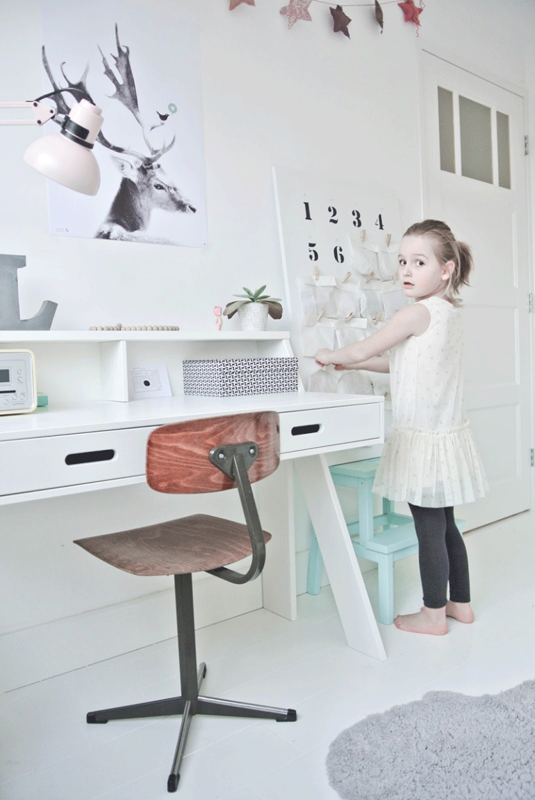 The Study Area in a Kid's Room - by Kids Interiors