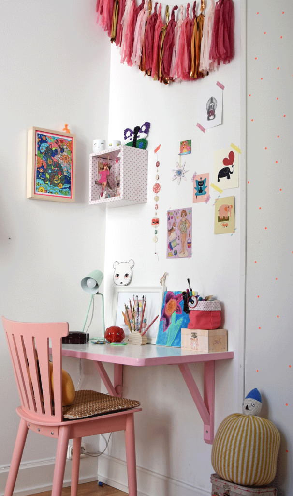 The Study Area in a Kid's Room - by Kids Interiors