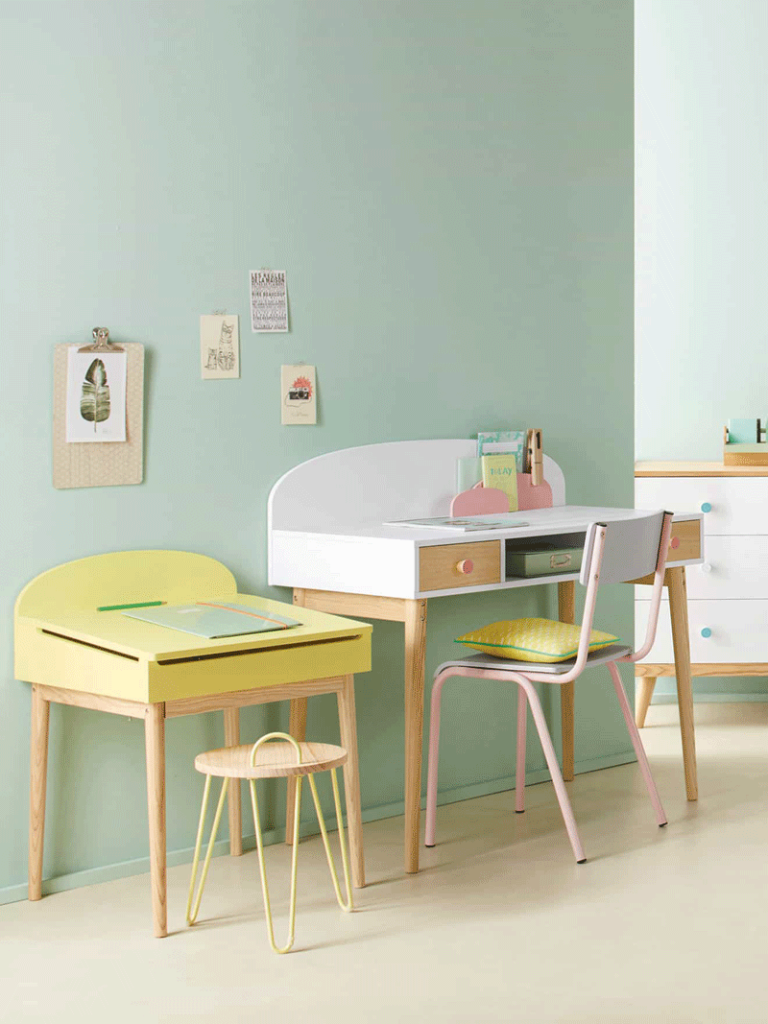 The Study Area in a Kid's Room - by Kids Interiors