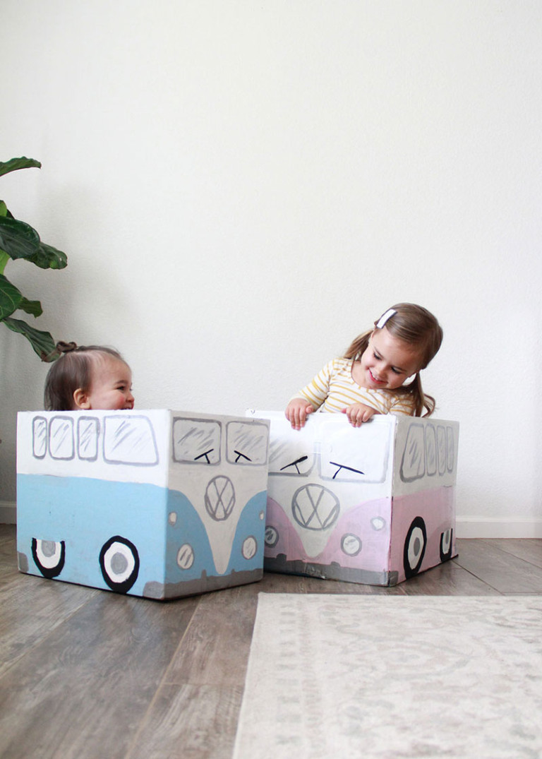 Diy Cardboard Toys for Kids - by Kids Interiors