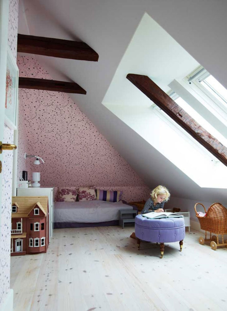 How to Create a Stylish Attic Kid's Room