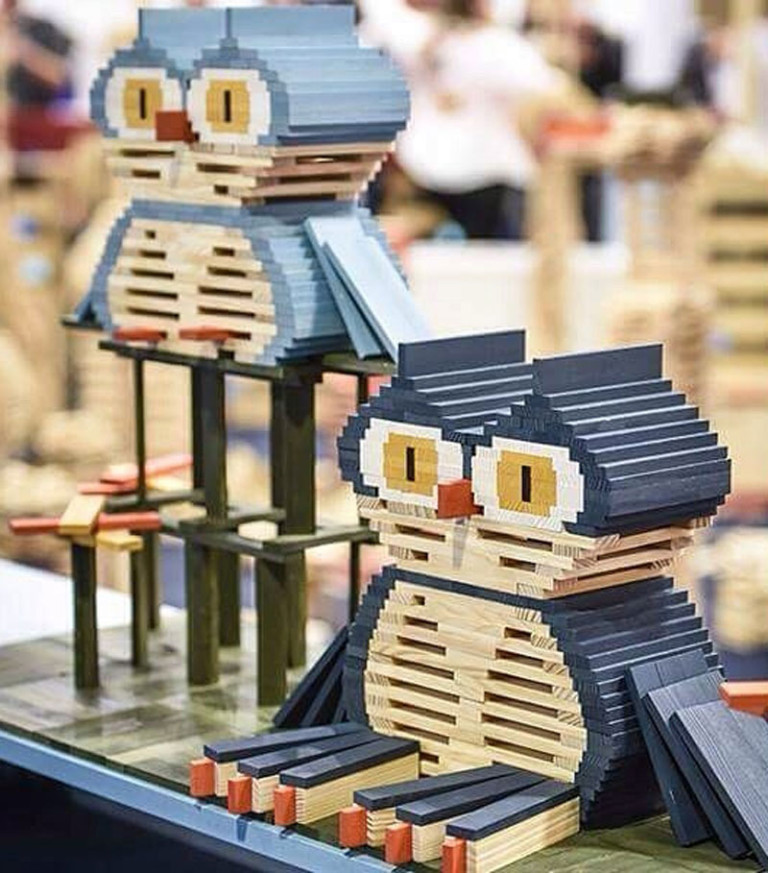 Build and Create with toys - Kapla, Tomtect, Citiblocks..