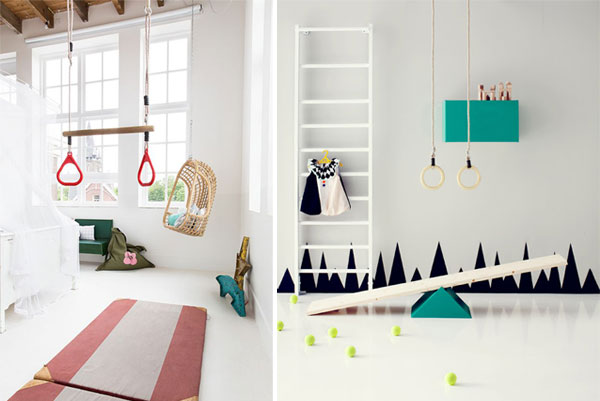 Turn the Kid's Room into a Little Gym