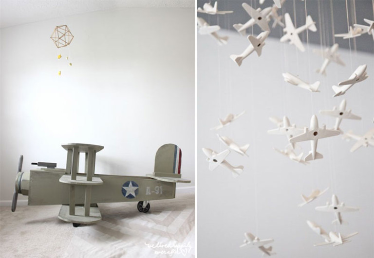 Aeroplanes in Childrens' Rooms - ideas and inspiration
