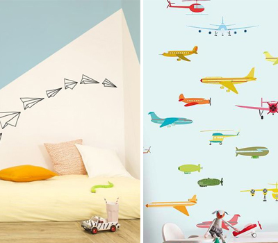Aeroplanes in Childrens' Rooms - ideas and inspiration