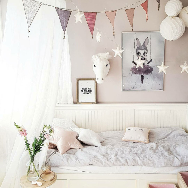 Muted Colours in Nursery and Kids' Rooms