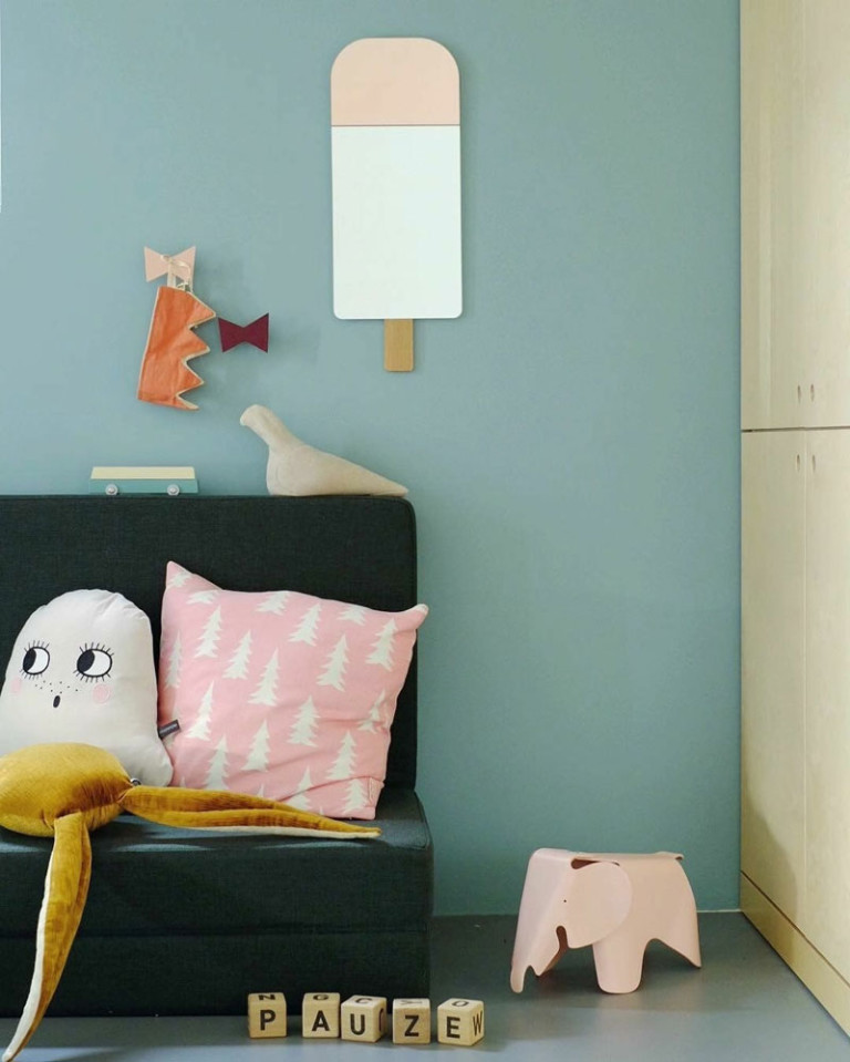 Muted Colours in Nursery and Kids' Rooms