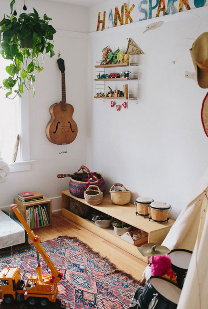 Instruments and Music Decor in Kids' Rooms