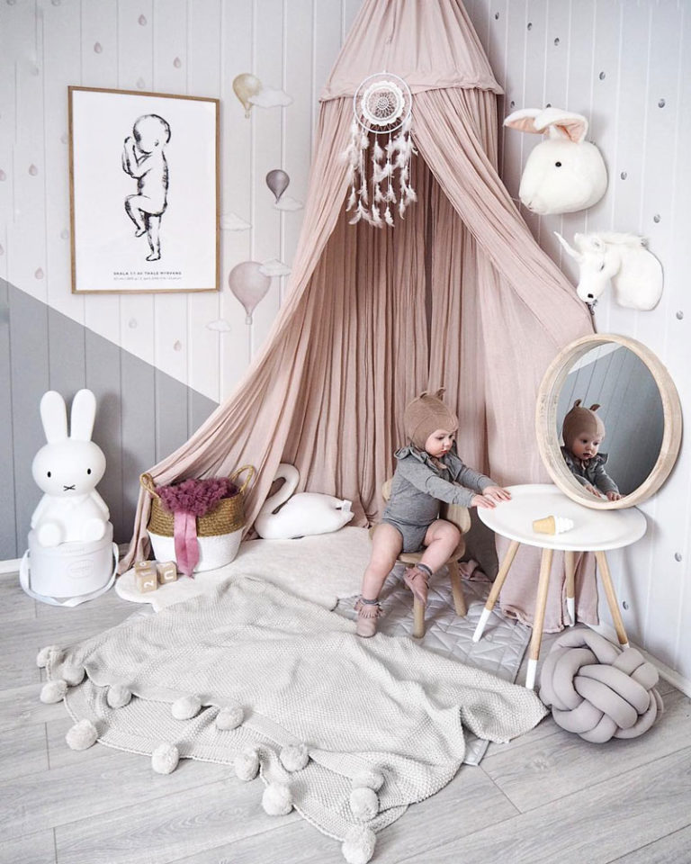 BEAUTIFUL GIRLS' ROOMS WITH GREY - Kids Interiors