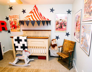 HOW TO PULL OFF A CIRCUS THEMED KID'S ROOM WITH STYLE - Kids Interiors